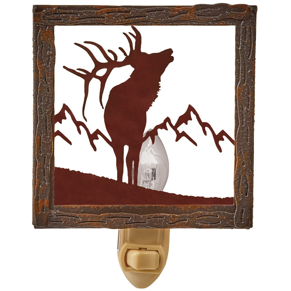 Elk Night Light | Ozark Cabin Décor, LLC