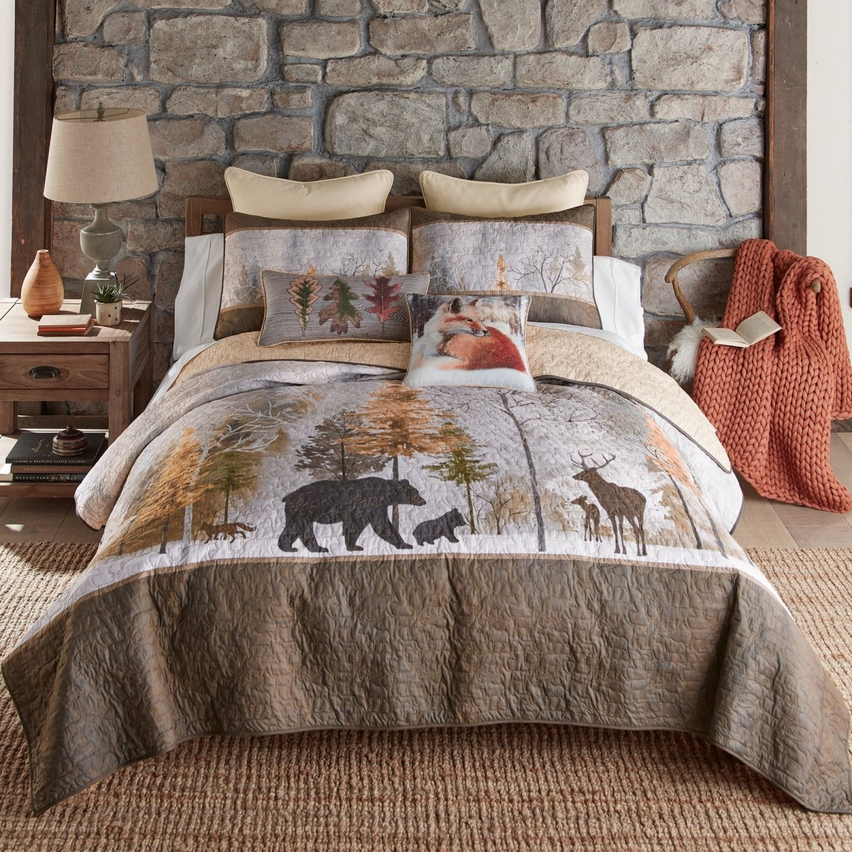 Dawn Mist 3pc Queen Quilt Set | Ozark Cabin Décor LLC – Ozark Cabin ...