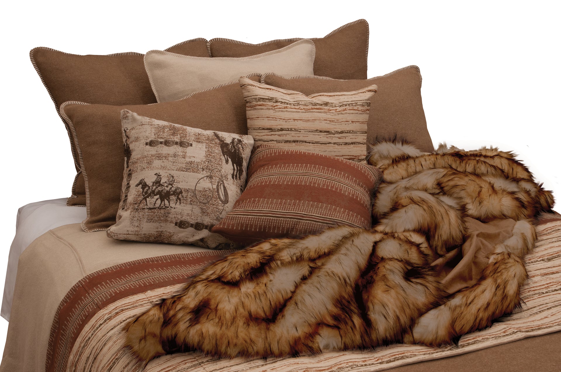 Rustic Cabin Décor, Area Rugs, Luxury Bedding, & Furniture