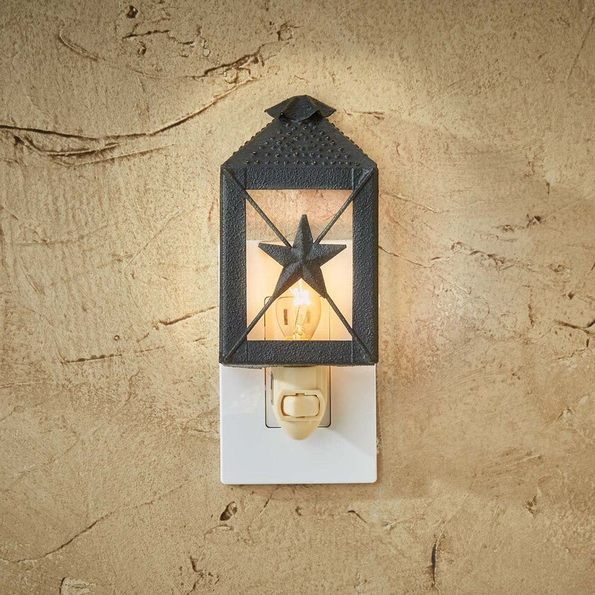 Rustic Blackstone Lamp Night Light | Ozark Cabin Décor LLC – Ozark ...