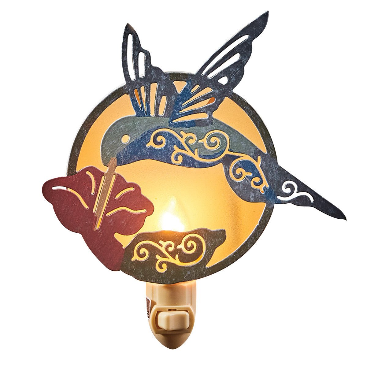 Hummingbird Night Light | Ozark Cabin Décor, LLC