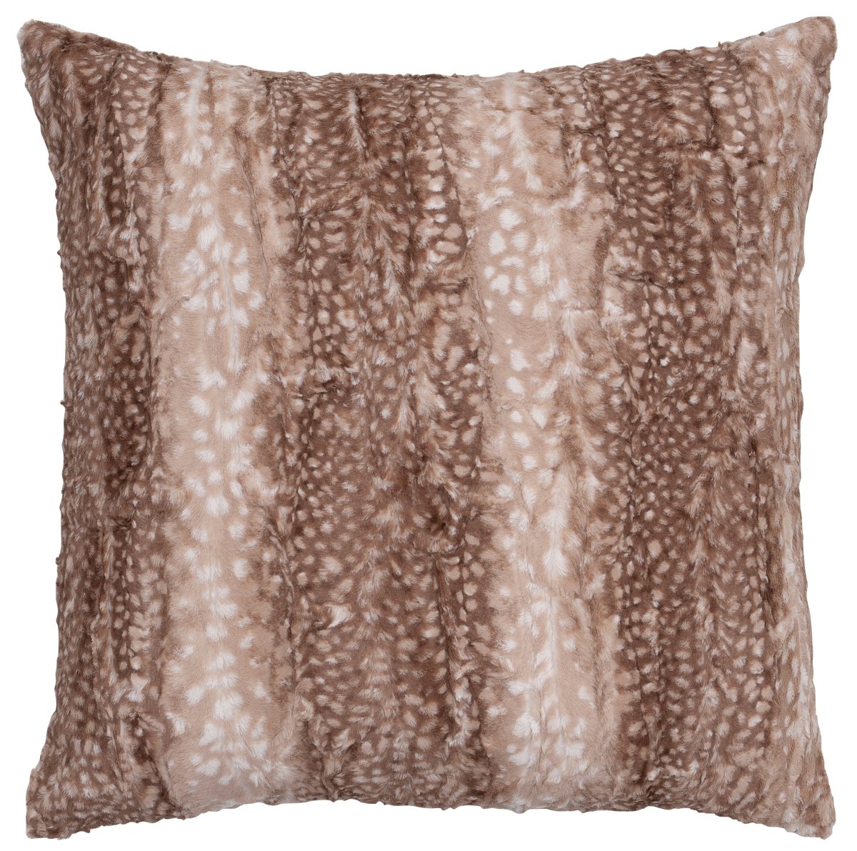 Fawn Tan Cuddle Fur Euro | Ozark Cabin Décor, LLC